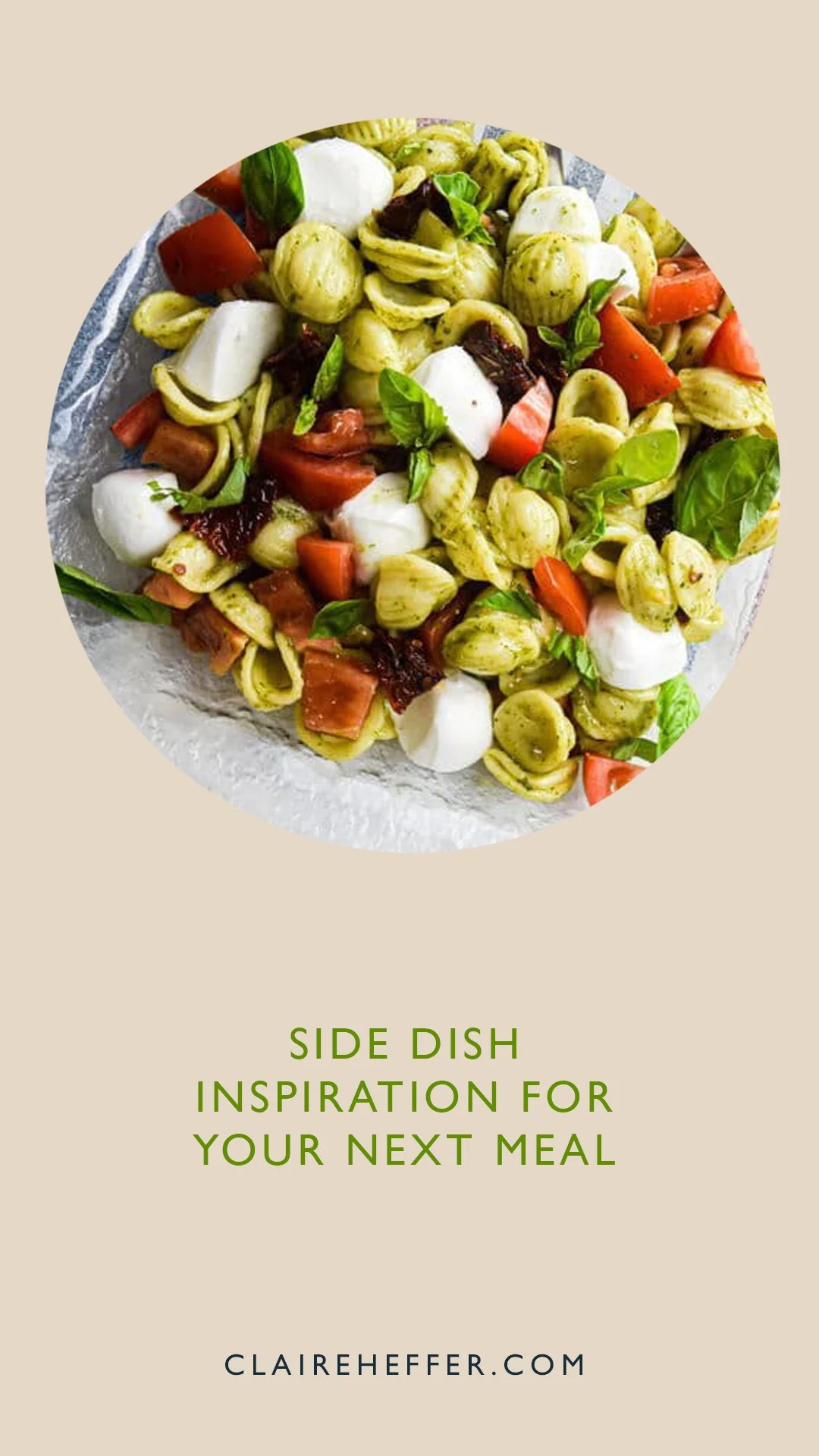 FOCUS ON: SIDE DISHES — CLAIRE HEFFER DESIGN