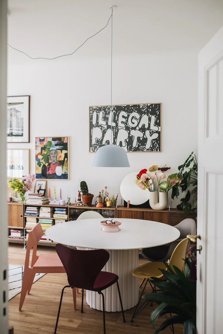 INSPIRATION: INTERIORS: A COLOURFUL, BRIGHT APARTMENT IN BERLIN ...