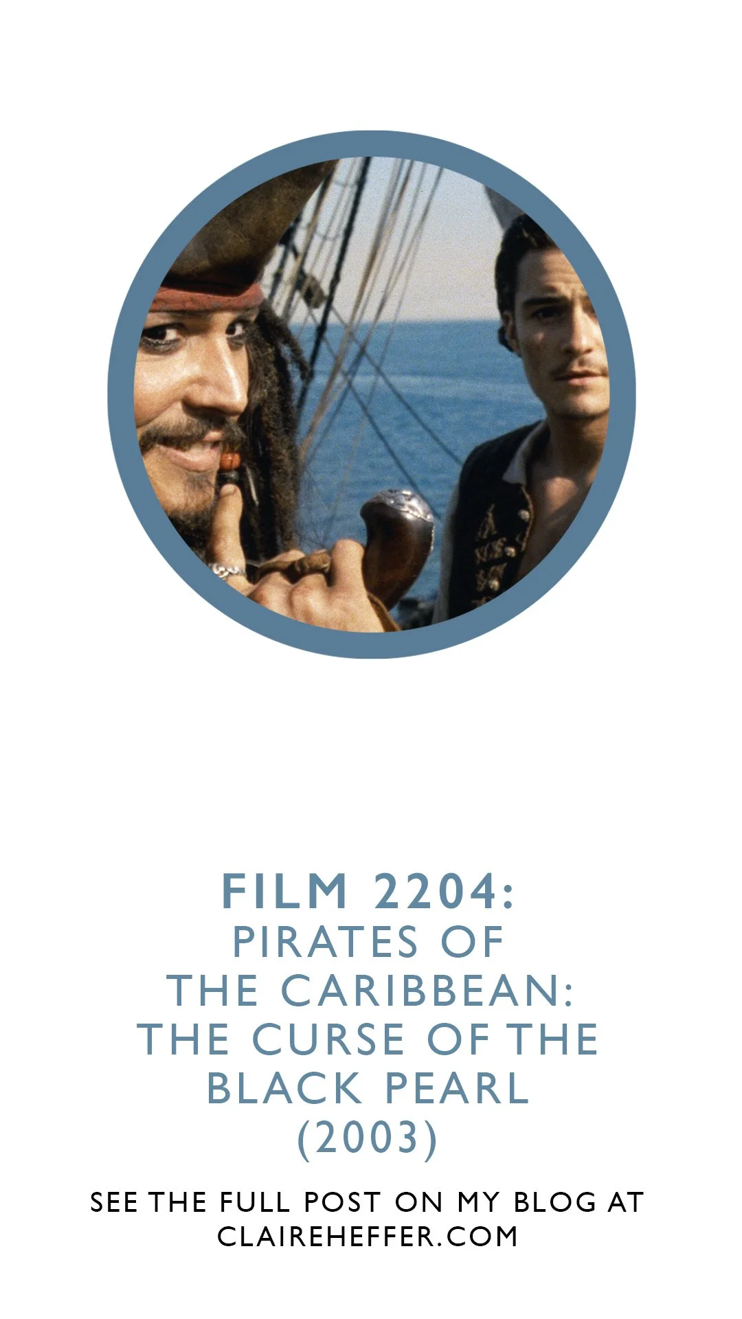 FILM 2204: PIRATES OF THE CARIBBEAN: THE CURSE OF THE BLACK PEARL (2003 ...