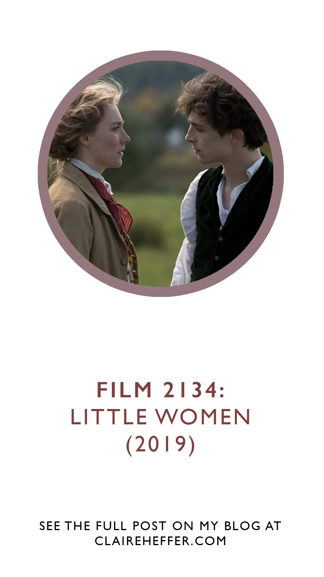 FILM 2134: LITTLE WOMEN (2019) — CLAIRE HEFFER DESIGN