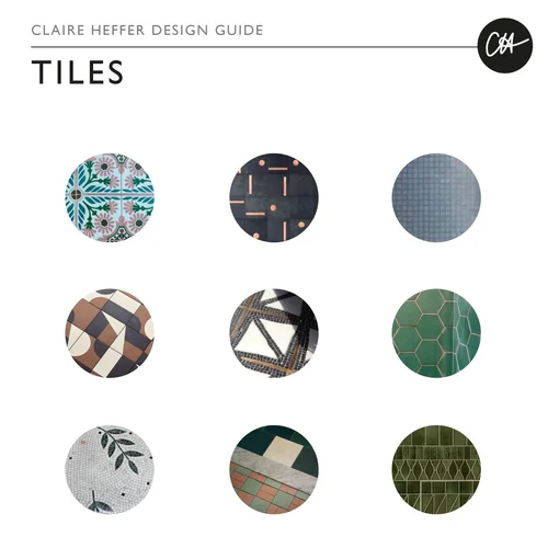 INSPIRATION: INTERIORS: TILES — CLAIRE HEFFER DESIGN
