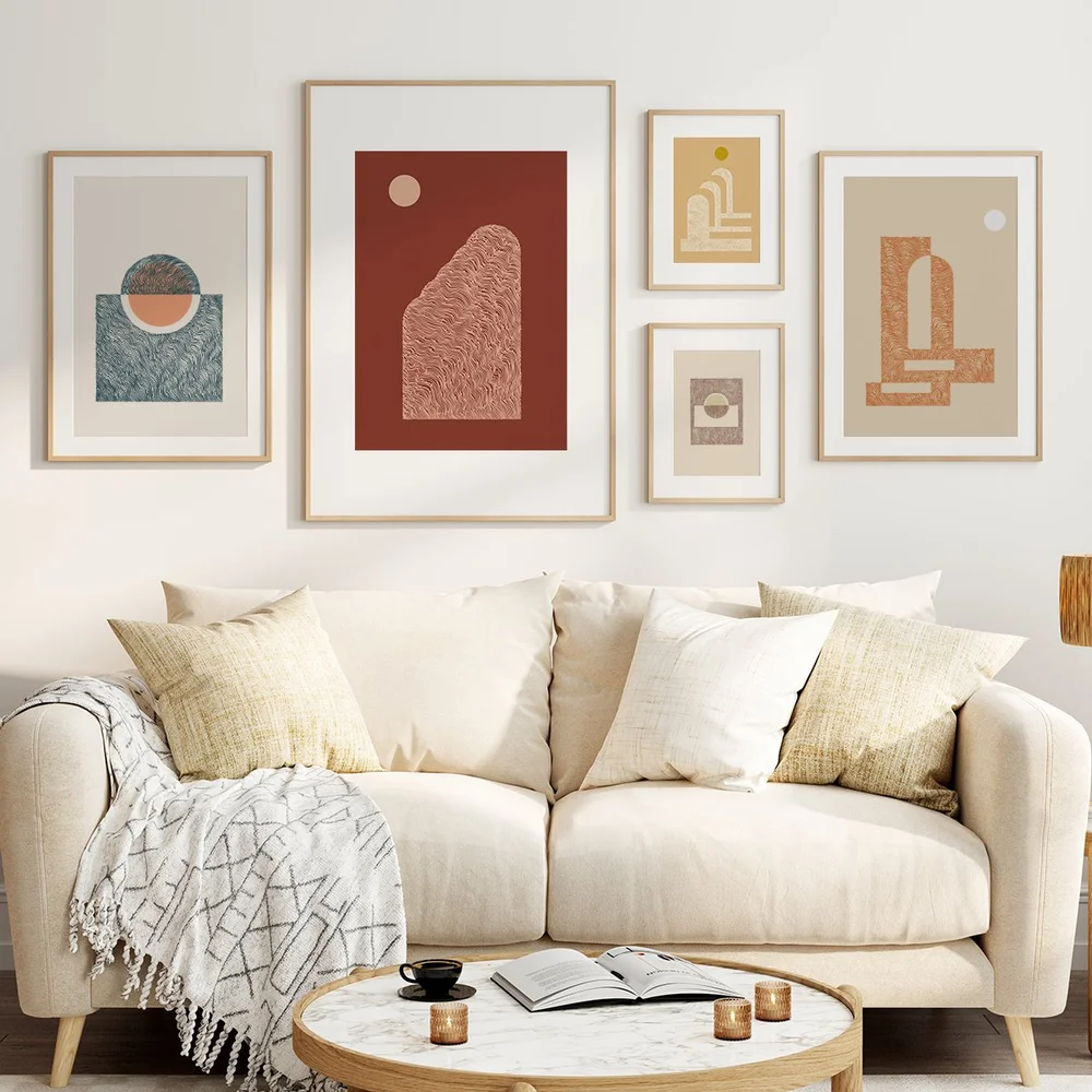 CLAIRE HEFFER DESIGN: HORIZON GALLERY WALL — CLAIRE HEFFER DESIGN