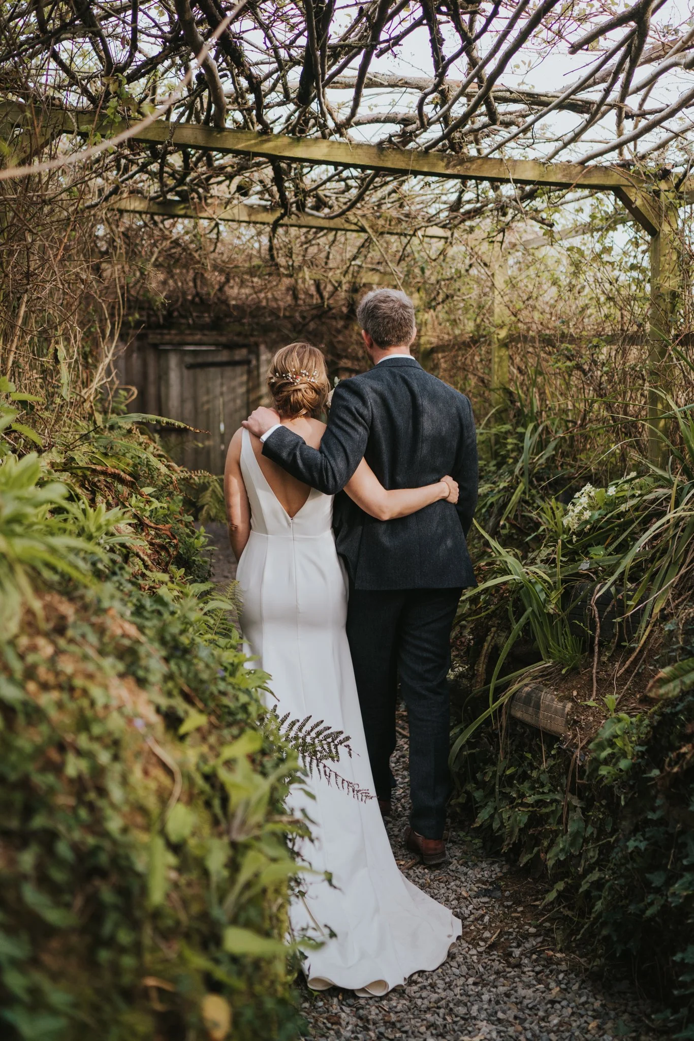 Real Bride Laure wears Sarah Seven wedding dress from our Hoxton bridal ...