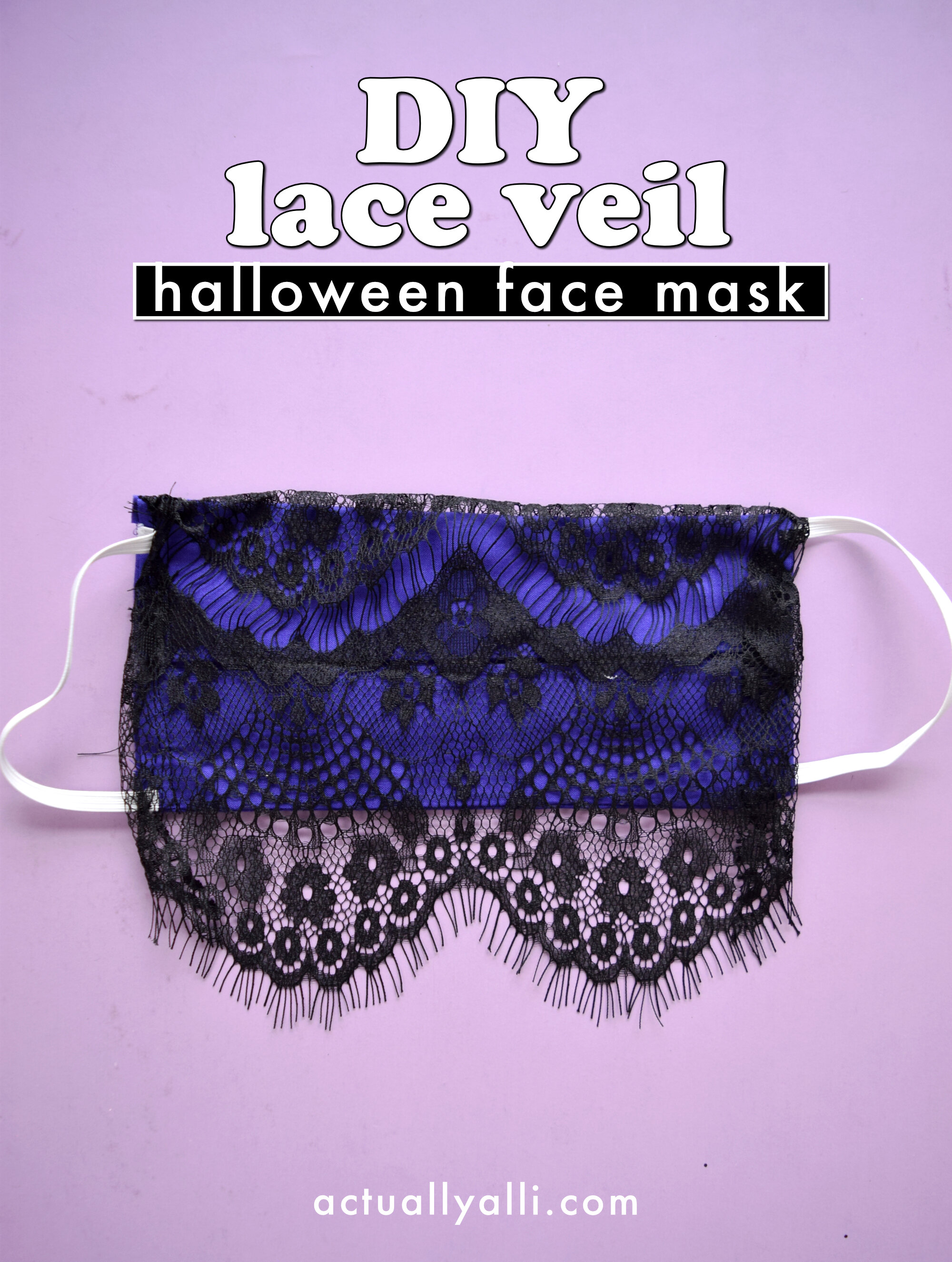 5 Easy DIY Halloween Face Masks — Actually Alli | DIY, Home Decor ...
