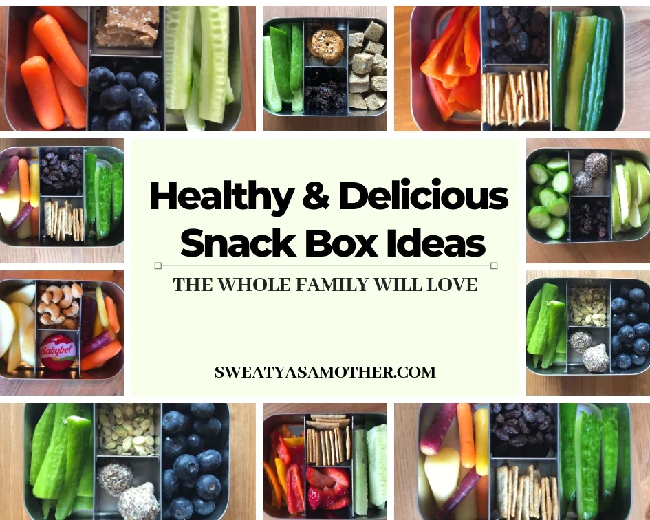 22 Healthy Snack Box Ideas You and Your Kids Will Love — Sweaty as a Mother