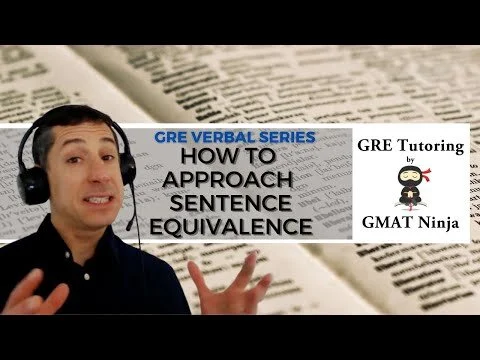 FREE GRE Verbal Videos - Tips & Strategies | GMAT Ninja