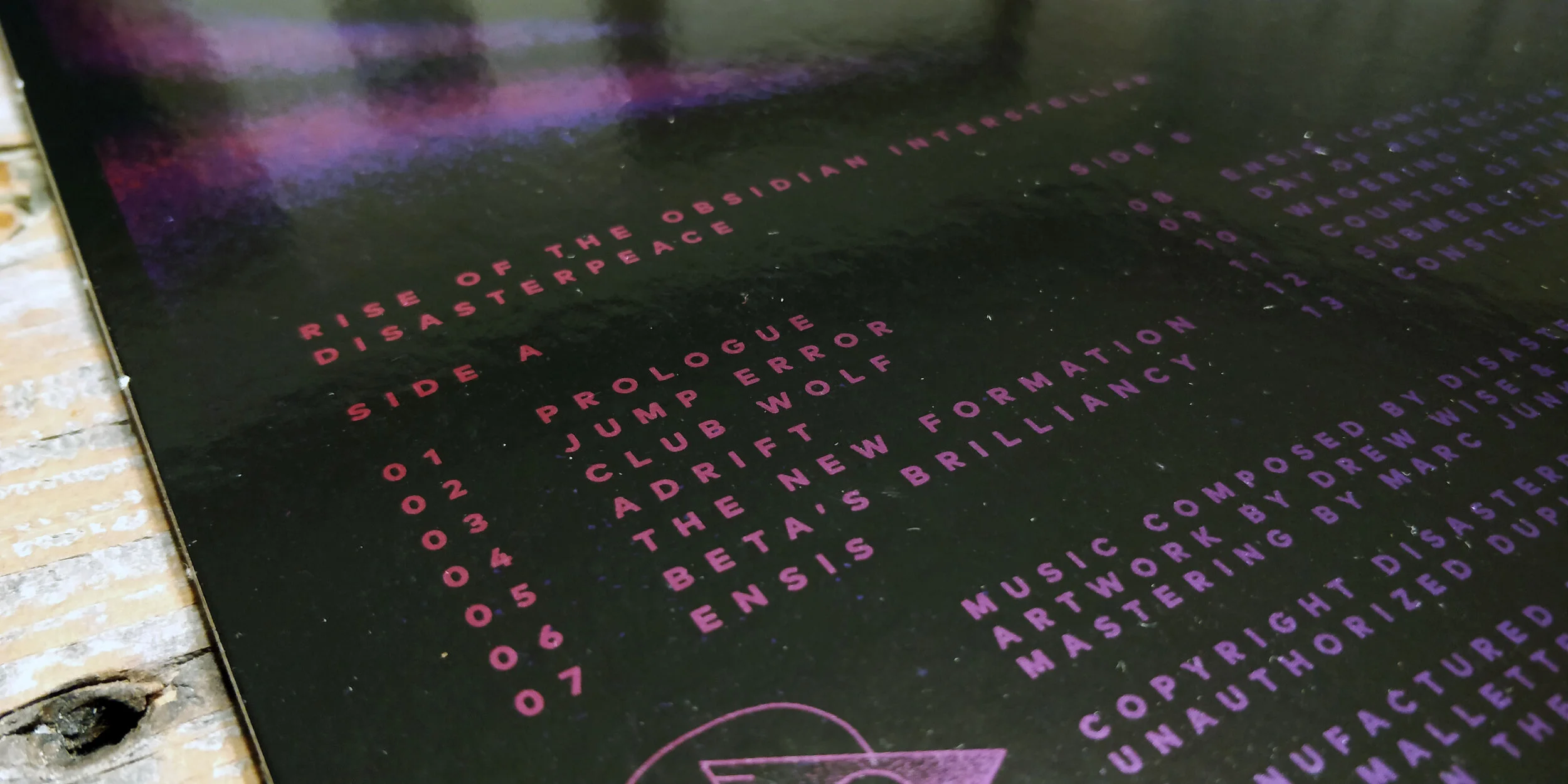 Rise of the Obsidian Interstellar by Disasterpeace - Vinyl Review — VGM WAX