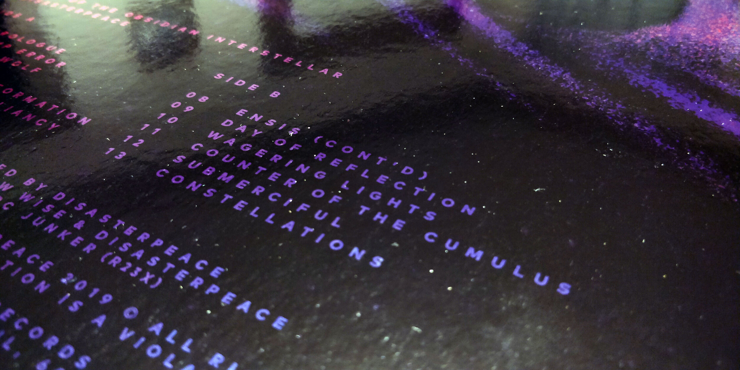 Rise of the Obsidian Interstellar by Disasterpeace - Vinyl Review — VGM WAX