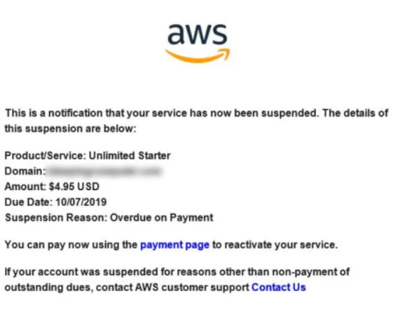 New Scam Alert: Don't Fall For Phishing Scam for Amazon Overdue Bills