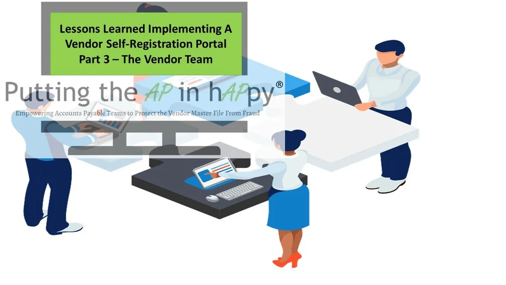 Lessons Learned Implementing A Vendor Self-Registration Portal Part 3 ...