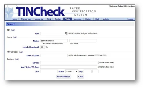 Use TINCheck.Com to Validate Your Vendor’s Bank Is Not on a Sanctions ...