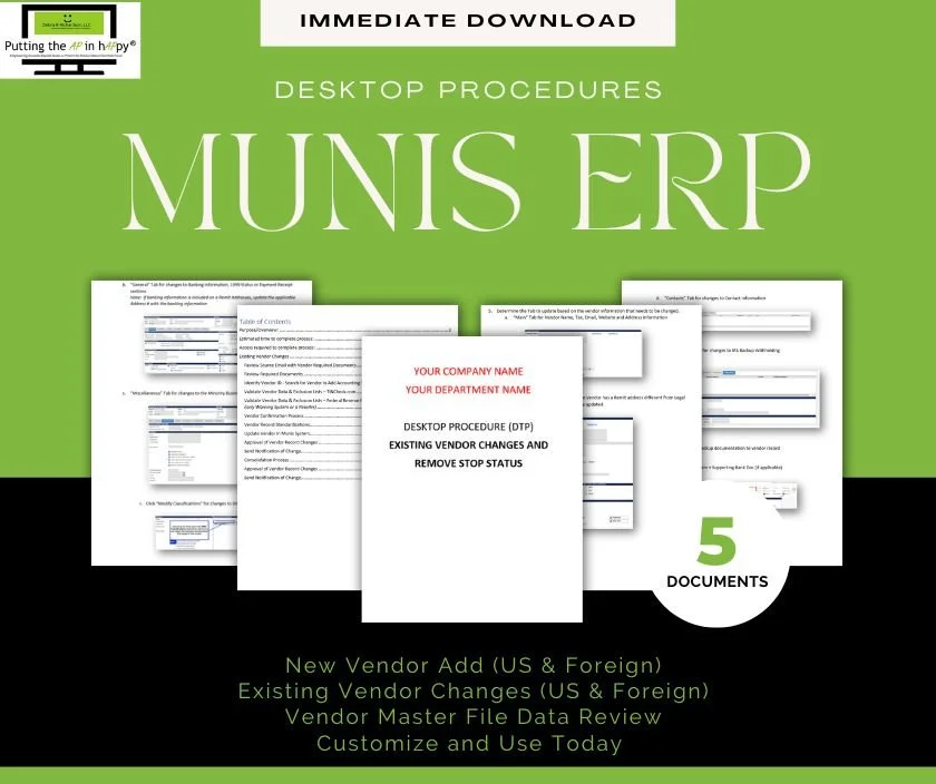 Vendor Banking Form - Avoid Business Email Compromise