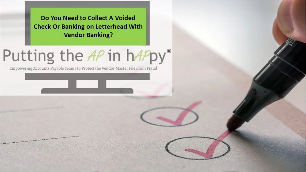 Do You Need to Collect A Voided Check Or Banking on Letterhead With ...