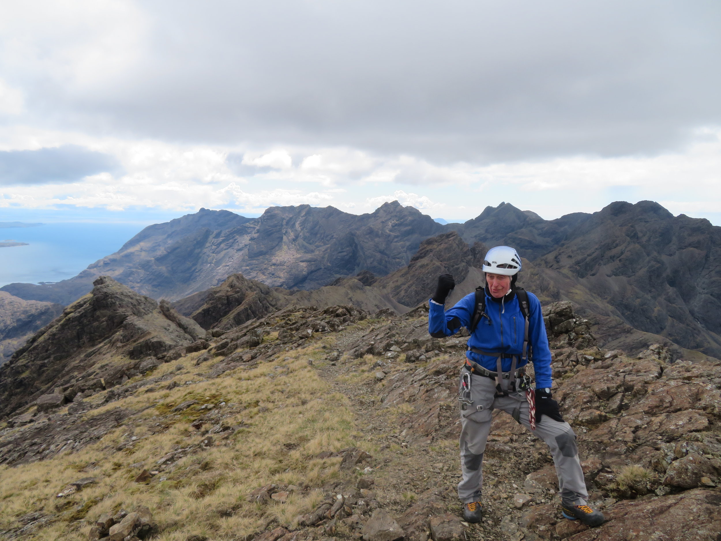 Cuillin Traverse in a day — Guy Steven Guiding