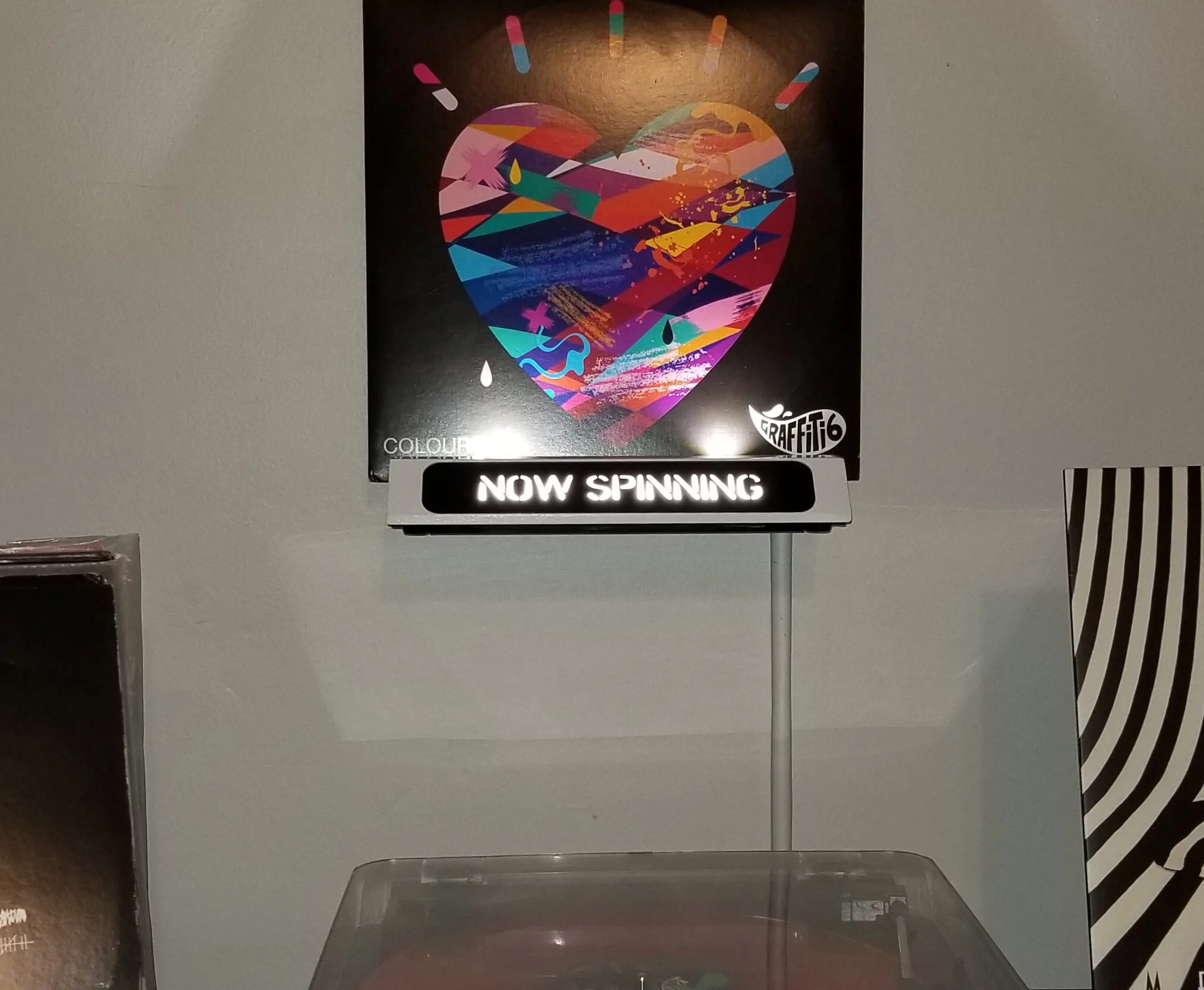 Audio Electronics & Accessories Stereos & Home Audio Now Spinning WALL ...