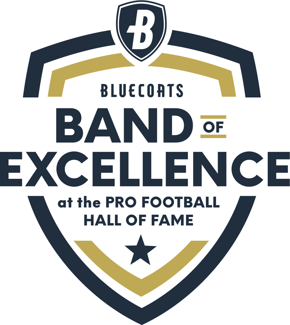 Introducing the Bluecoats Band of Excellence, at the Pro Football Hall ...