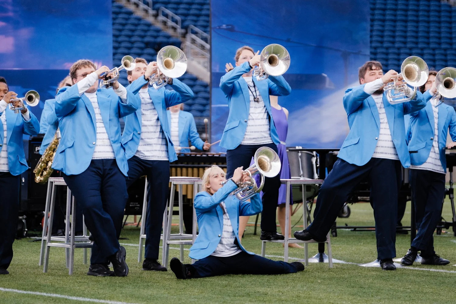 Rhythm IN BLUE - A Bluecoats SoundSport Ensemble | Bluecoats
