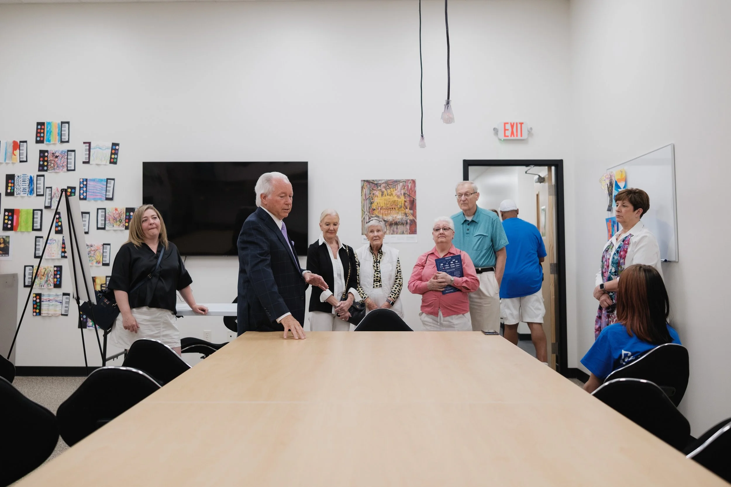 Bluecoats & EN-RICH-MENT Officially Open Arts Education Center | Drum ...