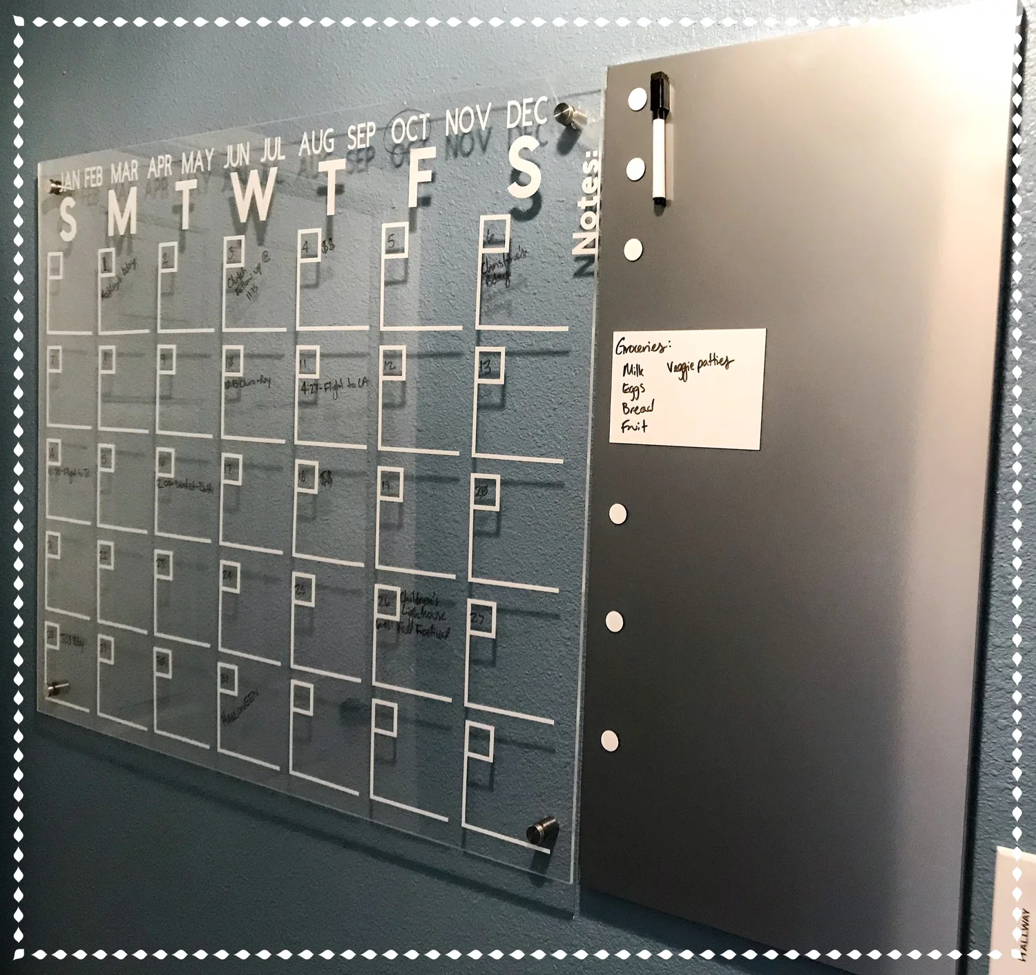 DIY Acrylic Calendar — Crafted Together