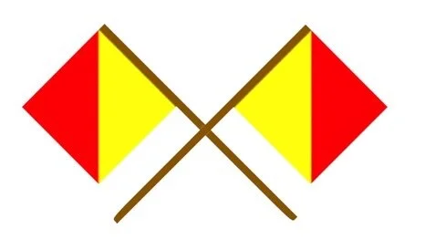 No-Sew Semaphore Flag Craft for Kids — Blog: Music Library: A Music and ...