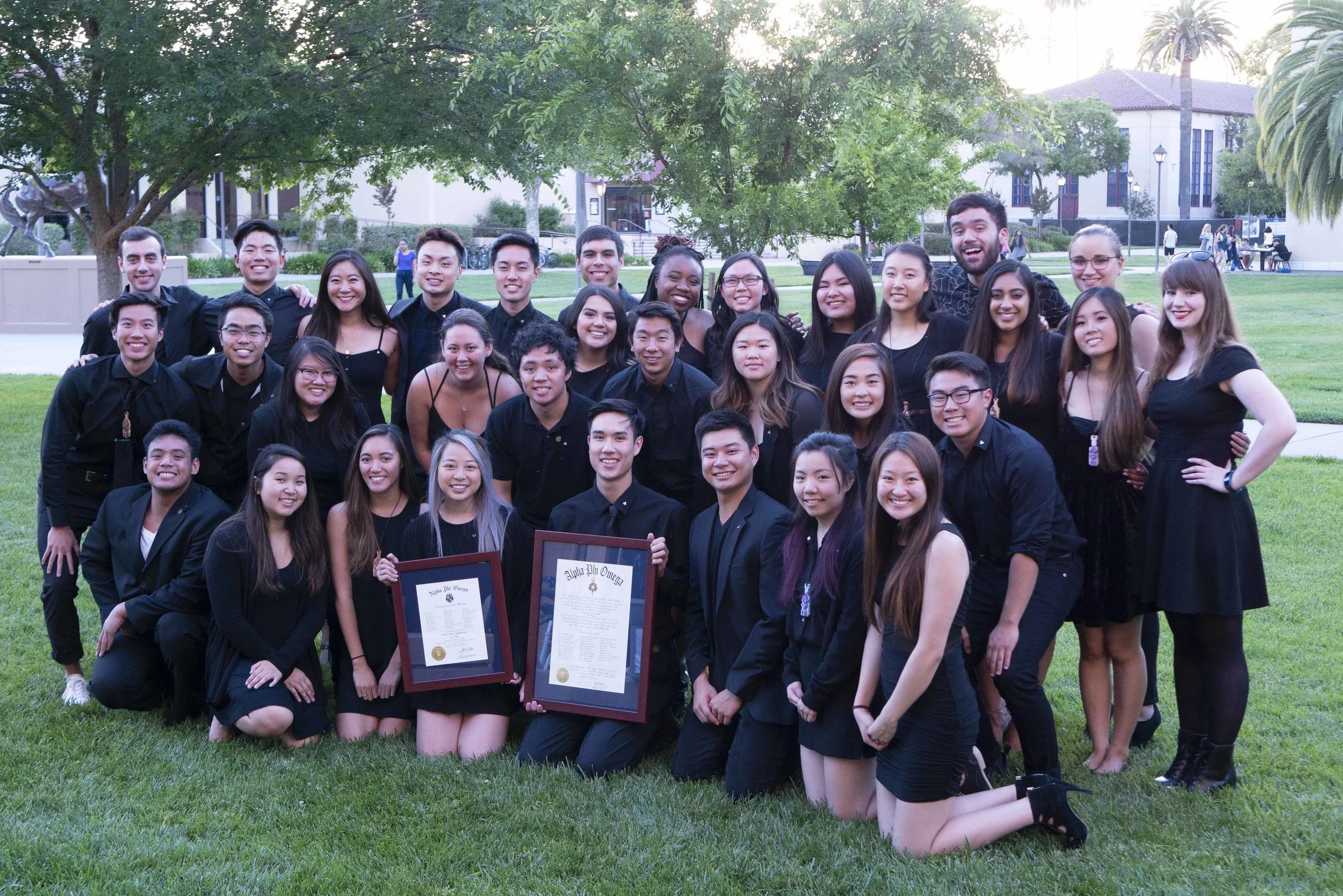 Fraternity History — SCU ΑΦΩ