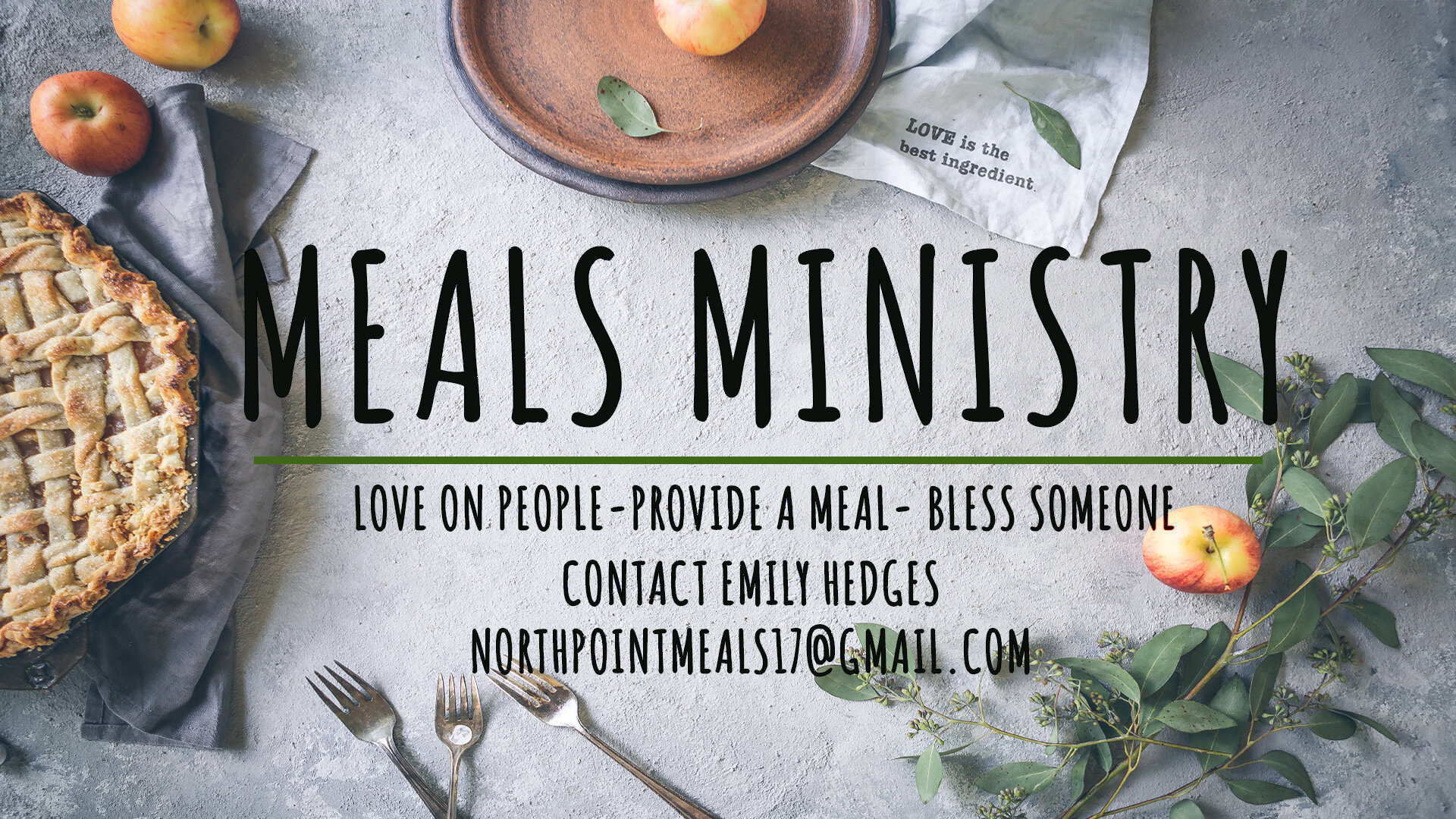 Meal Ministry