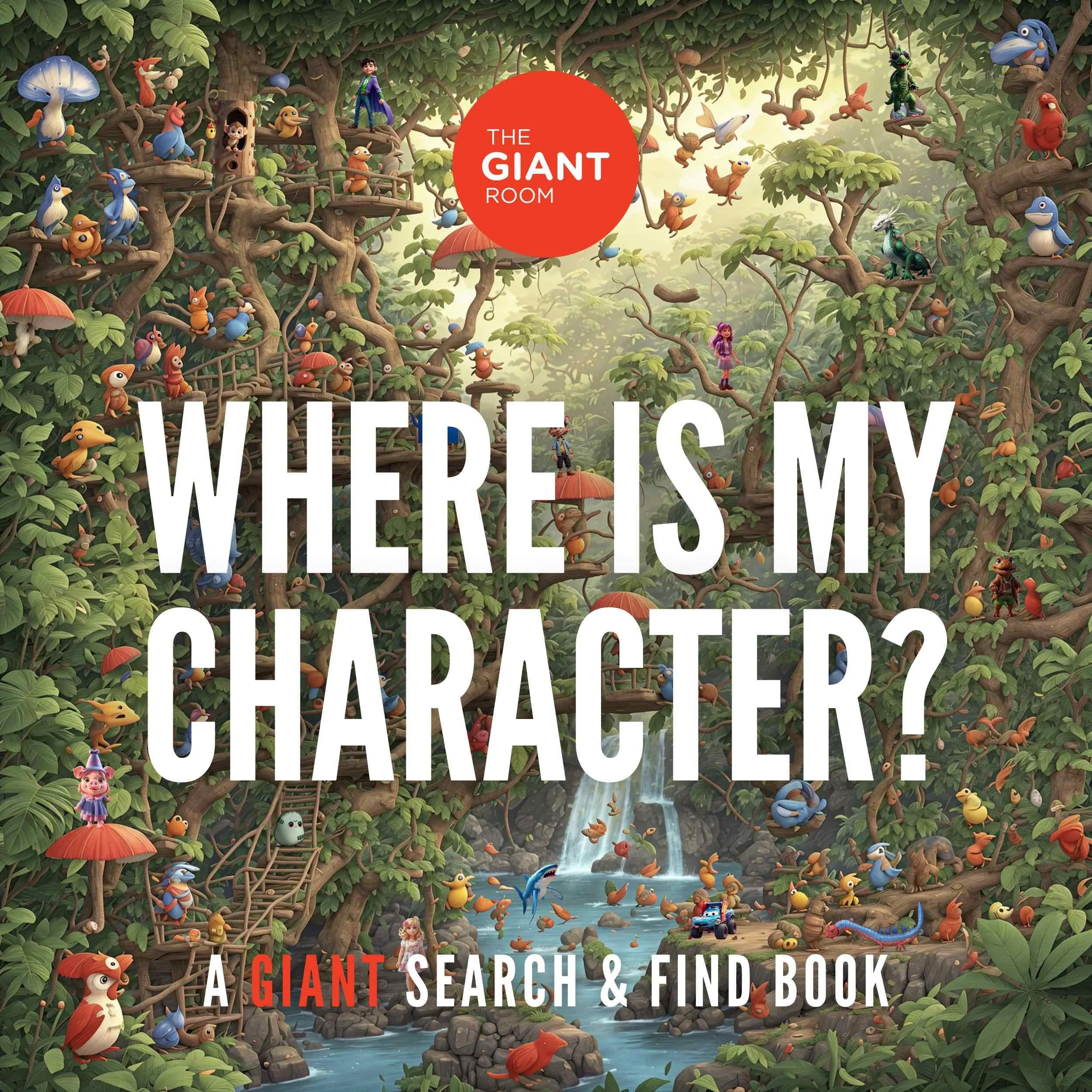Search & Find Book: Where Is My Character? — The GIANT Room