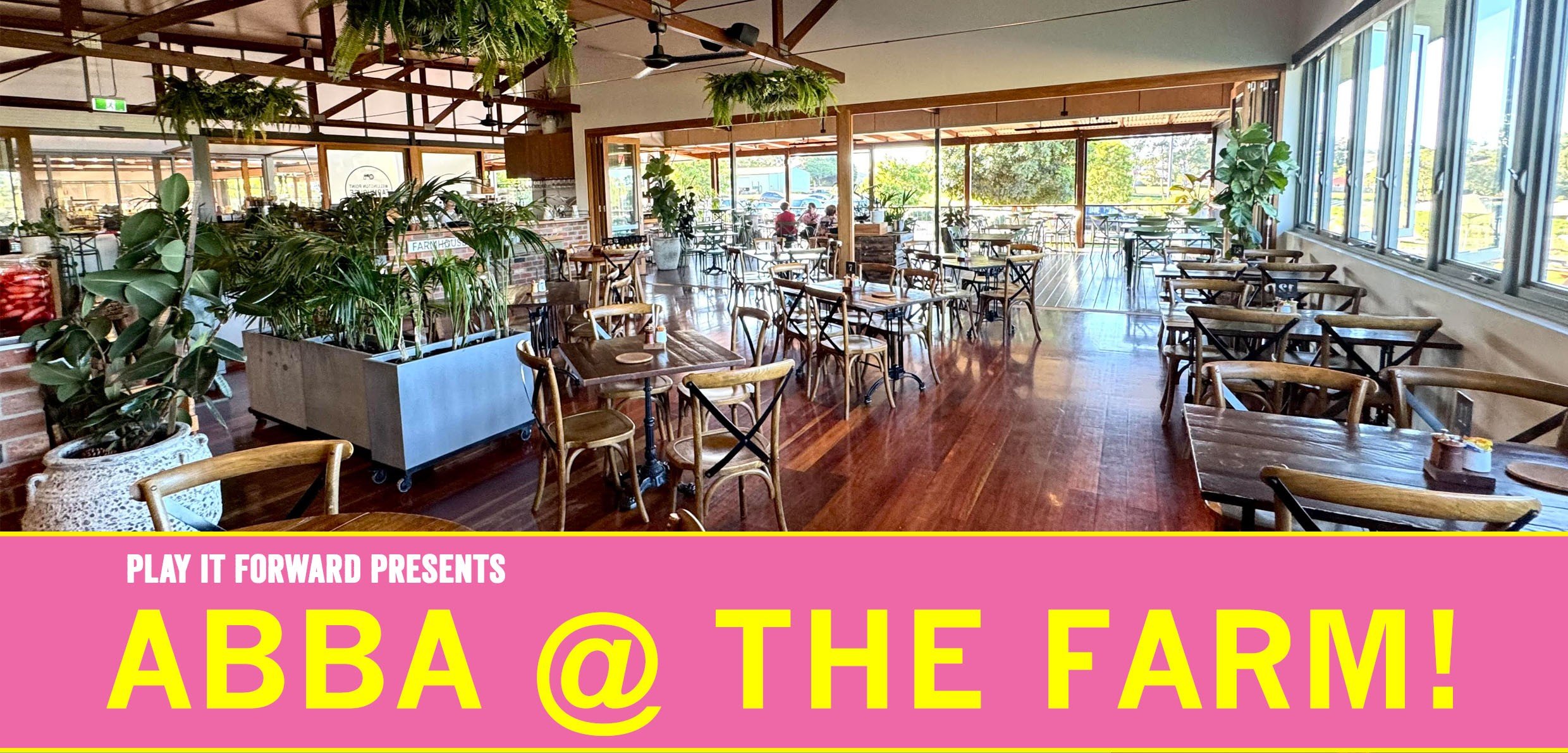 ABBA @ THE FARM — PLAY IT FORWARD