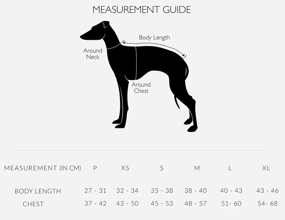 How Do You Measure A Greyhound Jacket