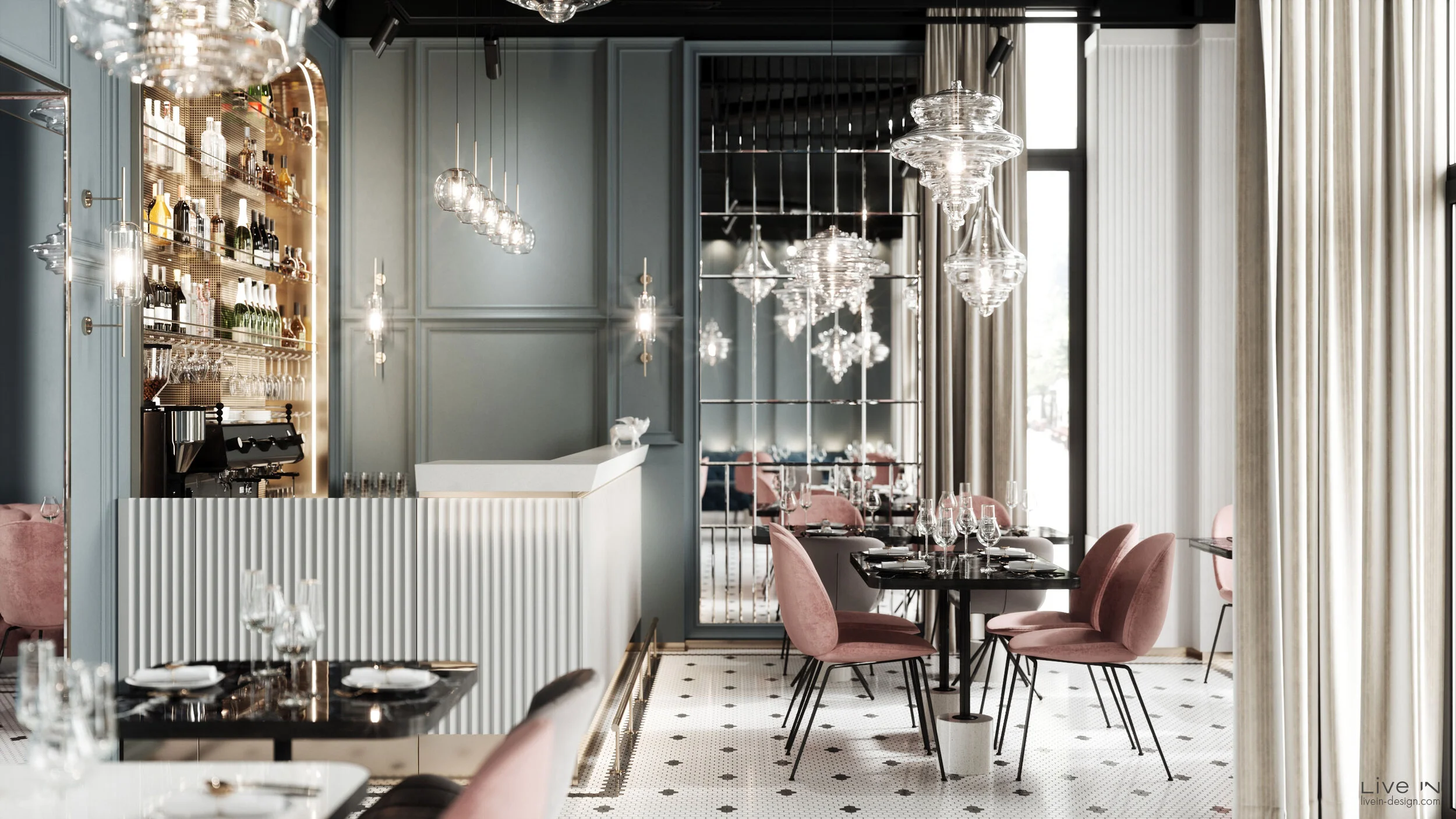 'Class Act' Restaurant Concept — Live IN