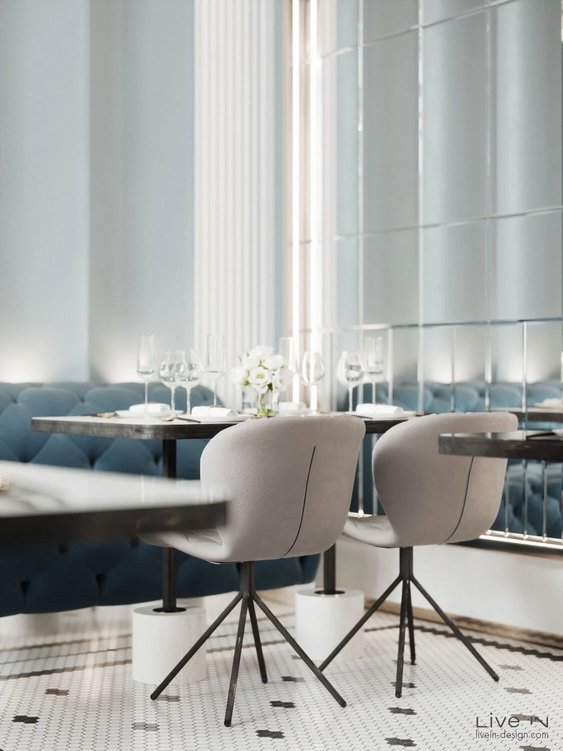 'Class Act' Restaurant Concept — Live IN