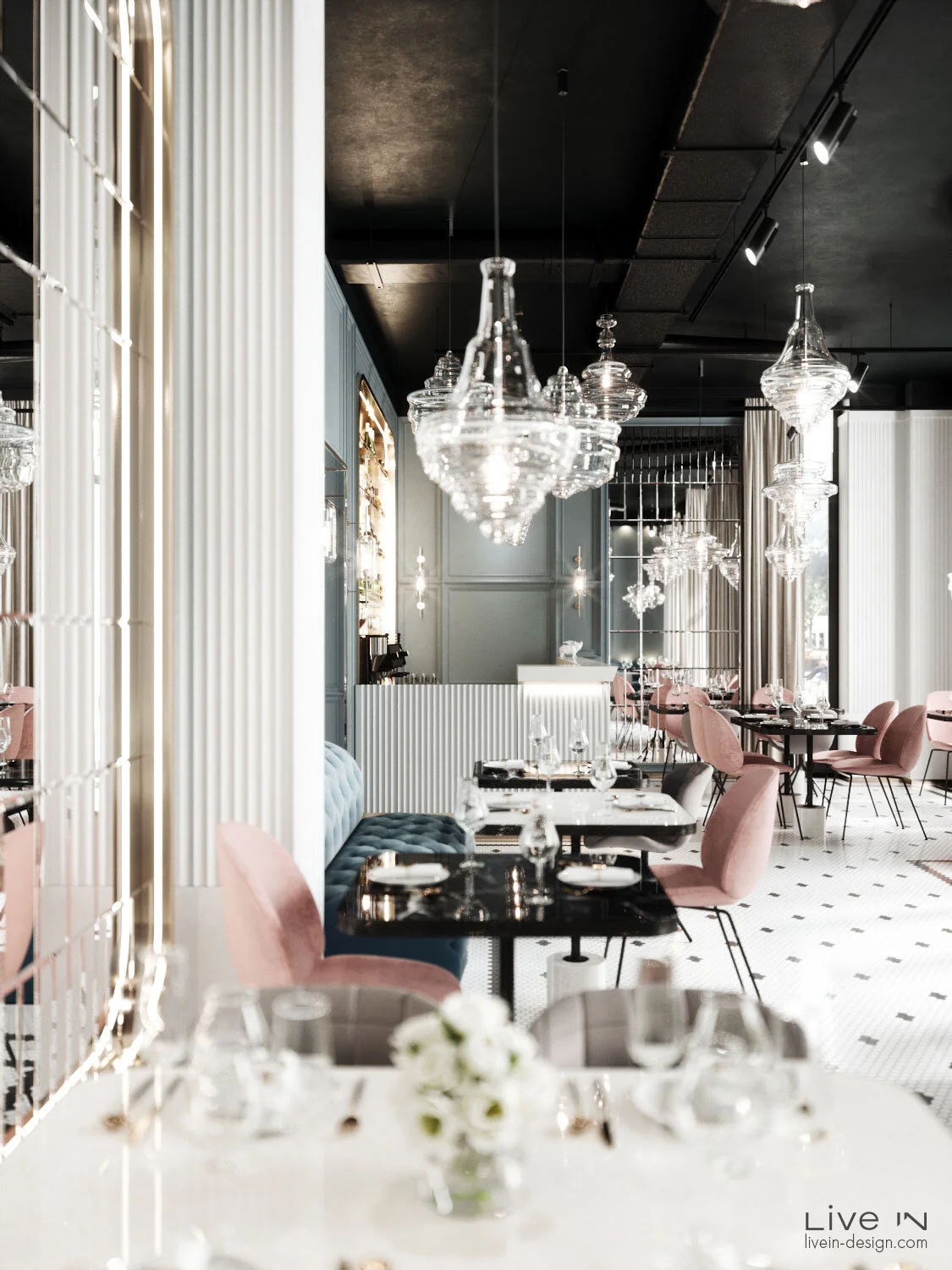 'Class Act' Restaurant Concept — Live IN