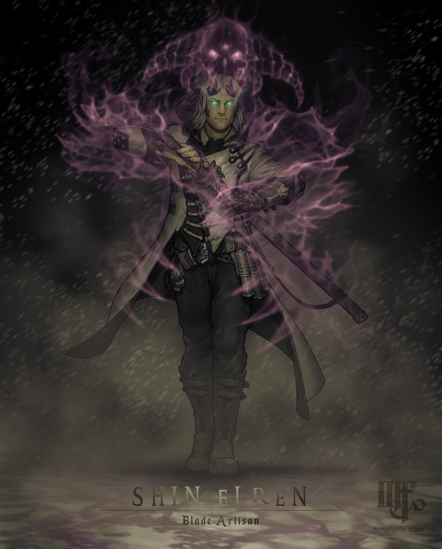 Shin — Mike Faille Illustration