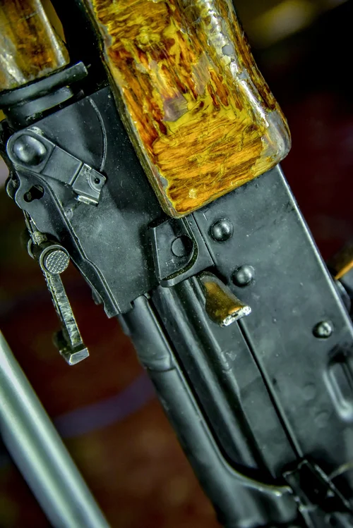 Kalashnikov Lampstand — Final Flight Furniture