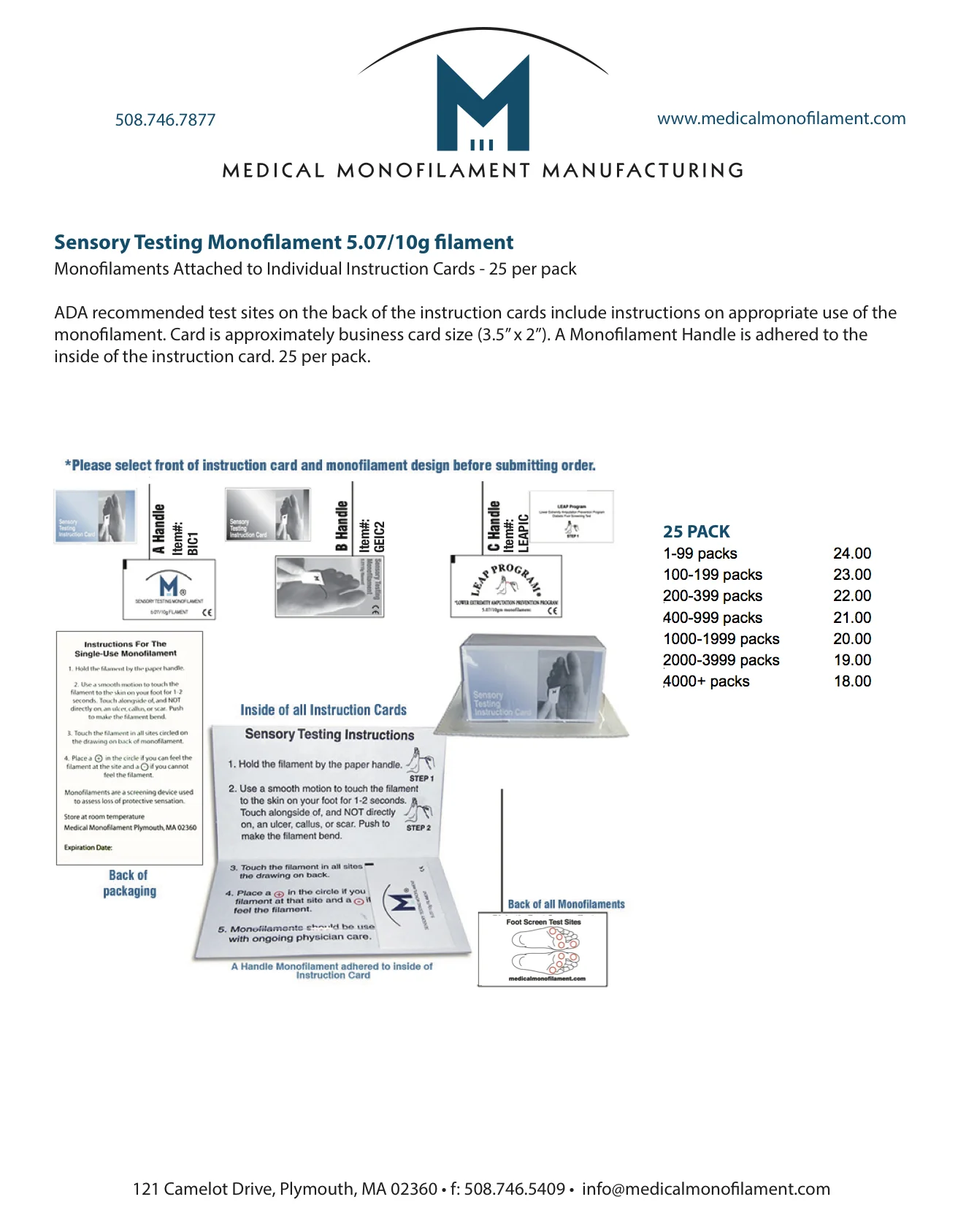 Catalog — Medical Monofilament