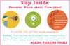 Step Inside Visible Thinking Routine Poster — DEEP design thinking