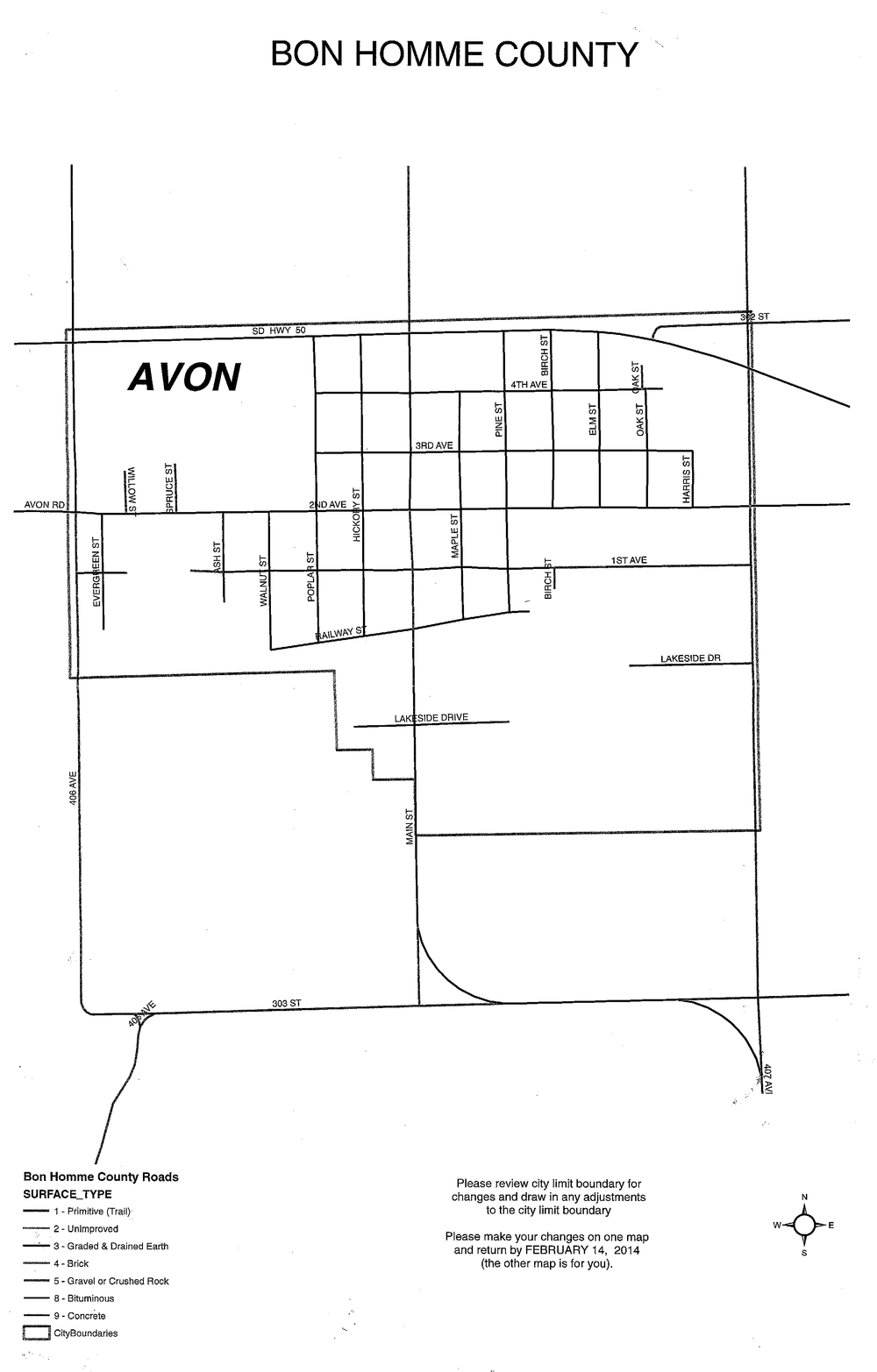 City Map — City of Avon