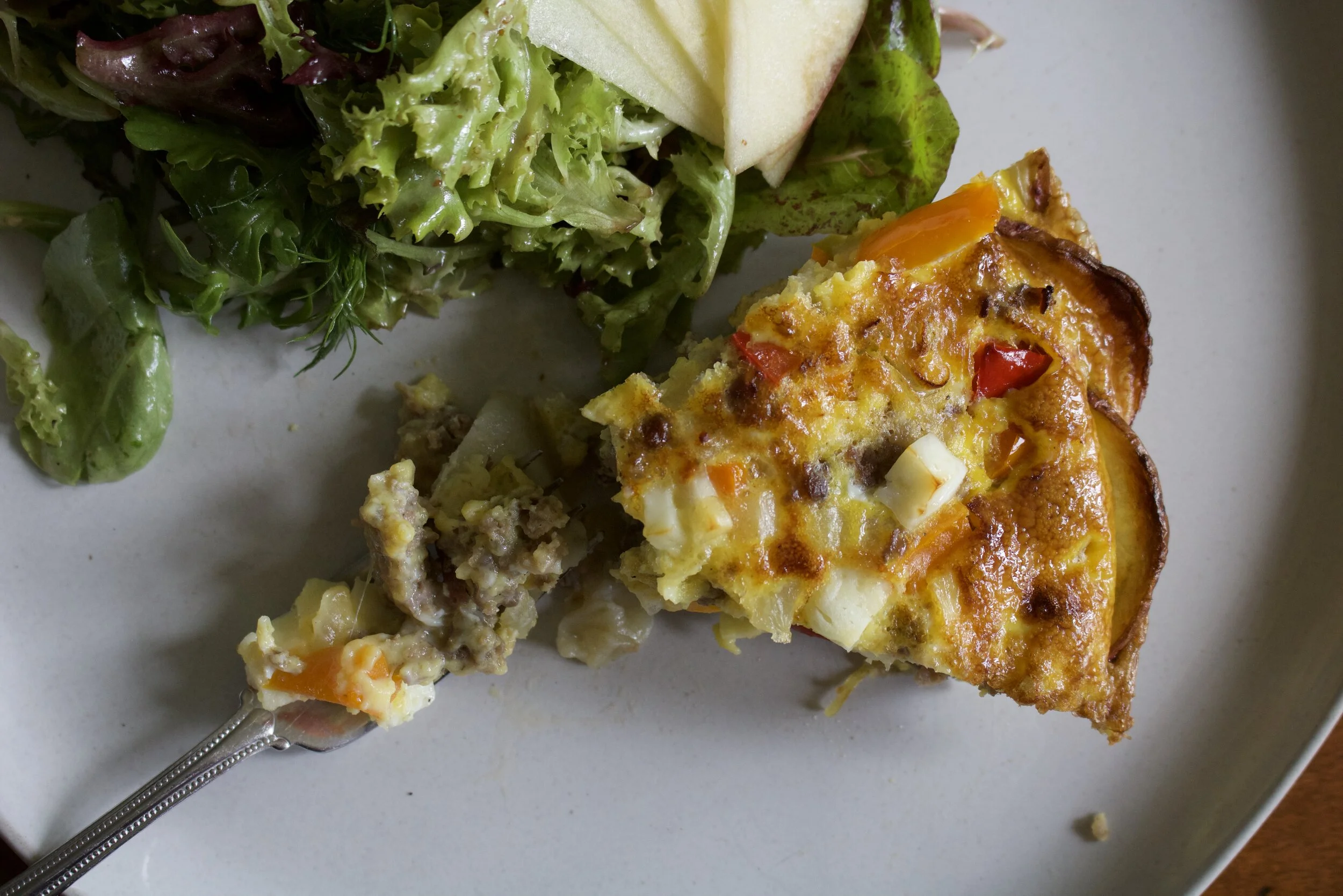 Potato Crust Quiche — Unapologetically AIP