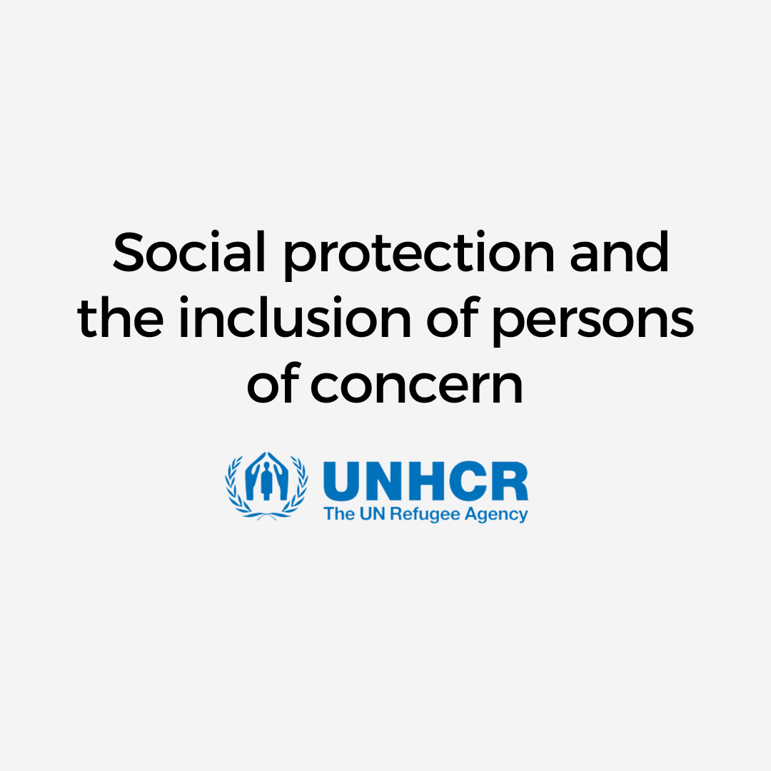 Resource Library | Economic Inclusion and Social Protection — Refugee ...