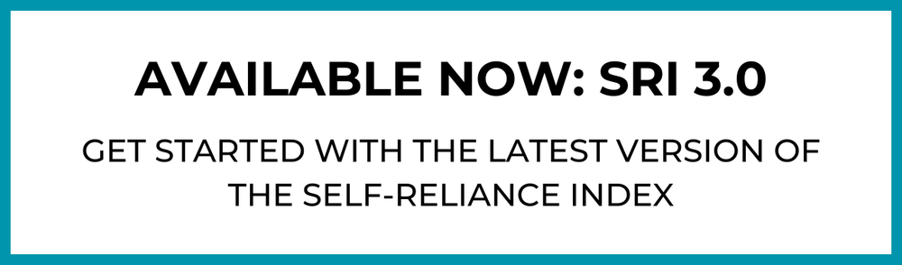 The Self-Reliance Index (SRI) — Refugee Self-Reliance Initiative
