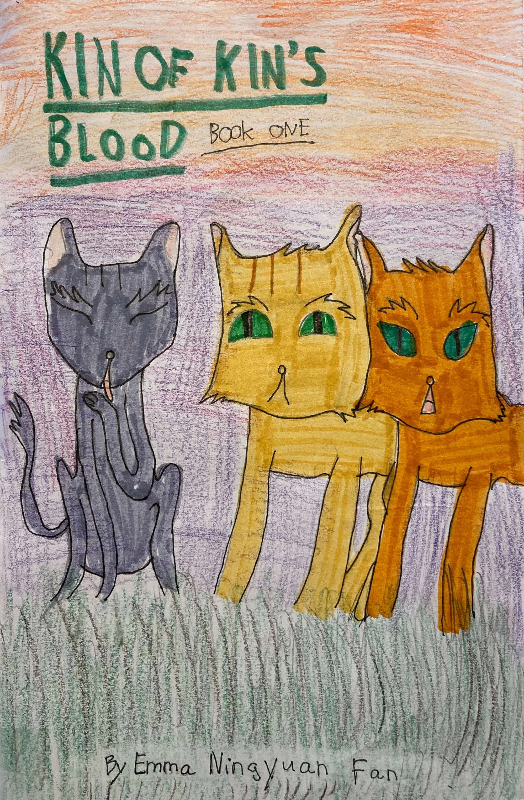 8/2023 KIN OF KIN'S BLOOD BOOK 1 — UNIQUE ART