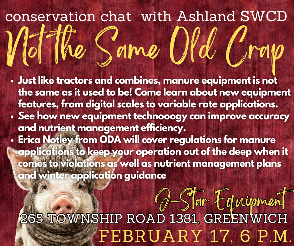 Manure Management: It’s Not Just the Same Old Crap — Ashland SWCD
