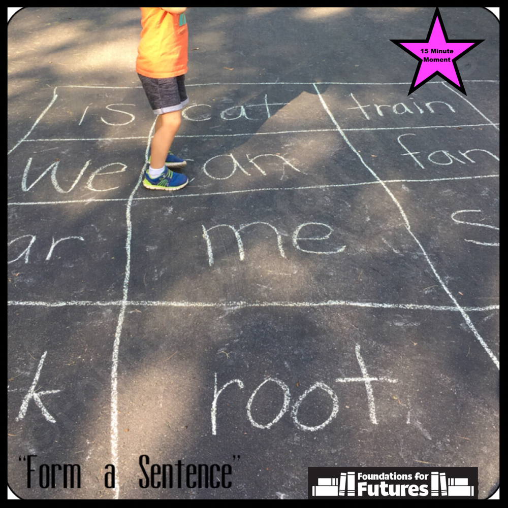 Sentence Building — Foundations For Futures Early Literacy Strategies ...