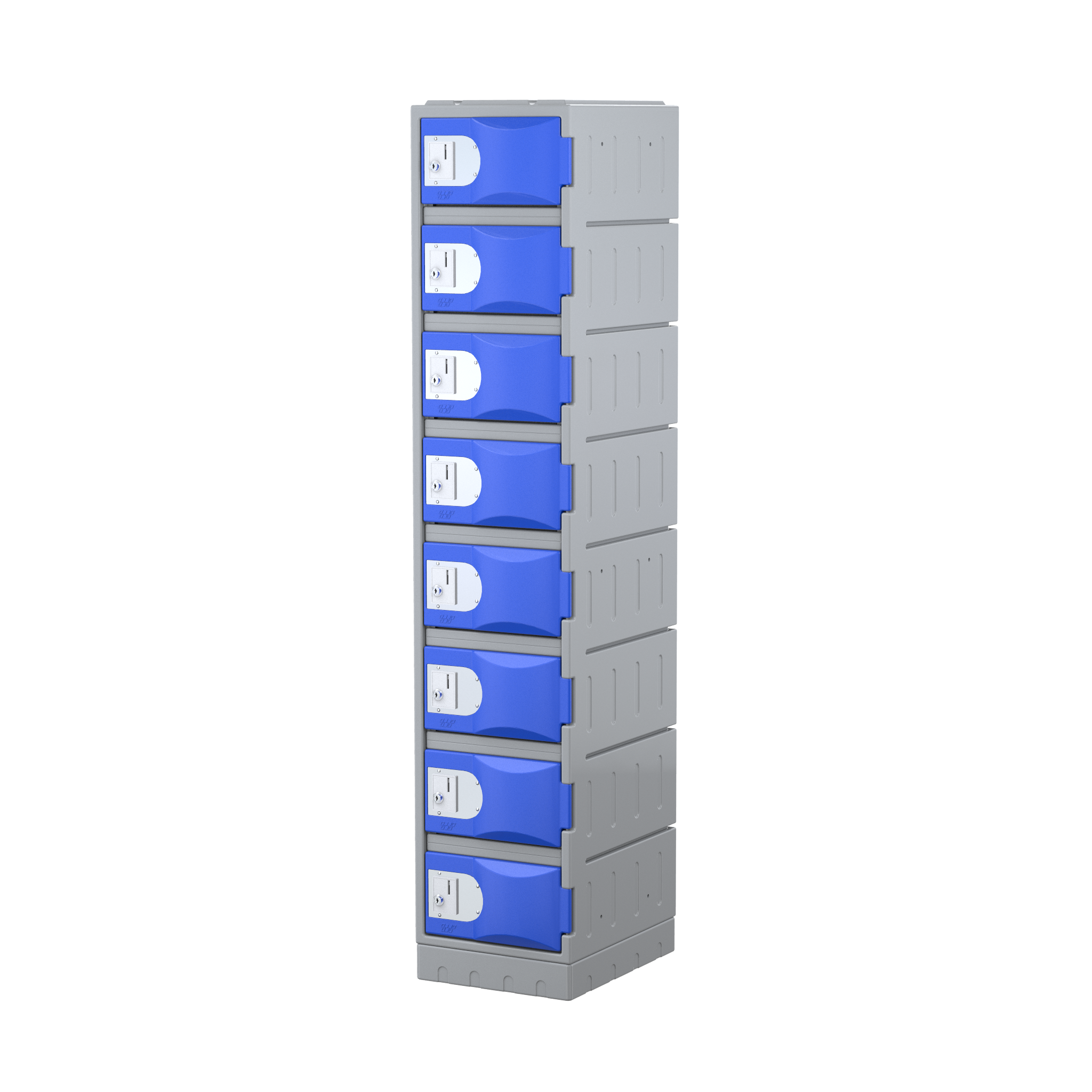 HEAVY DUTY PLASTIC LOCKER — Steelco