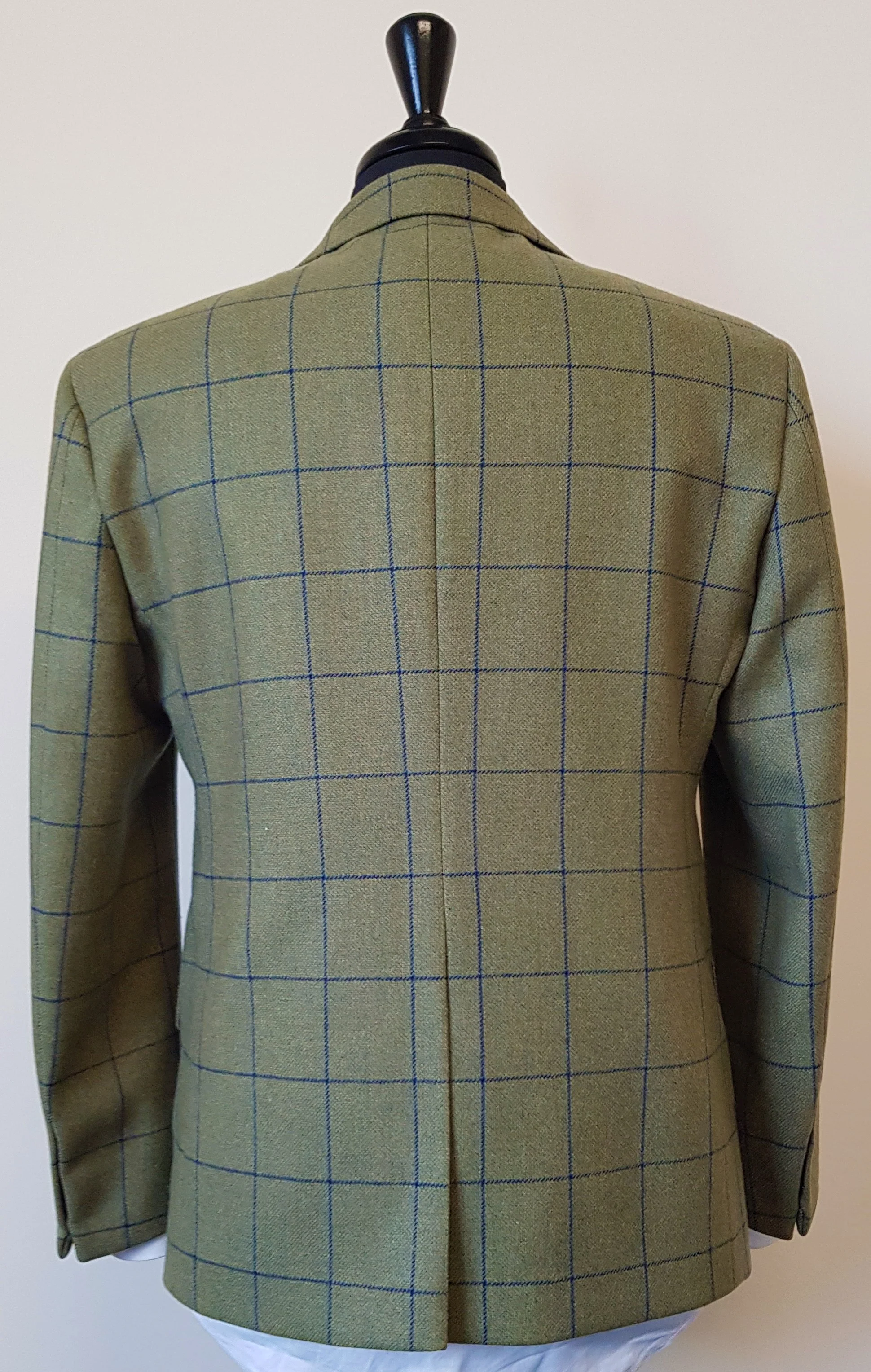 3 Piece Green and Blue Check Suit in Johnstons of Elgin Tweed — TWEED ...