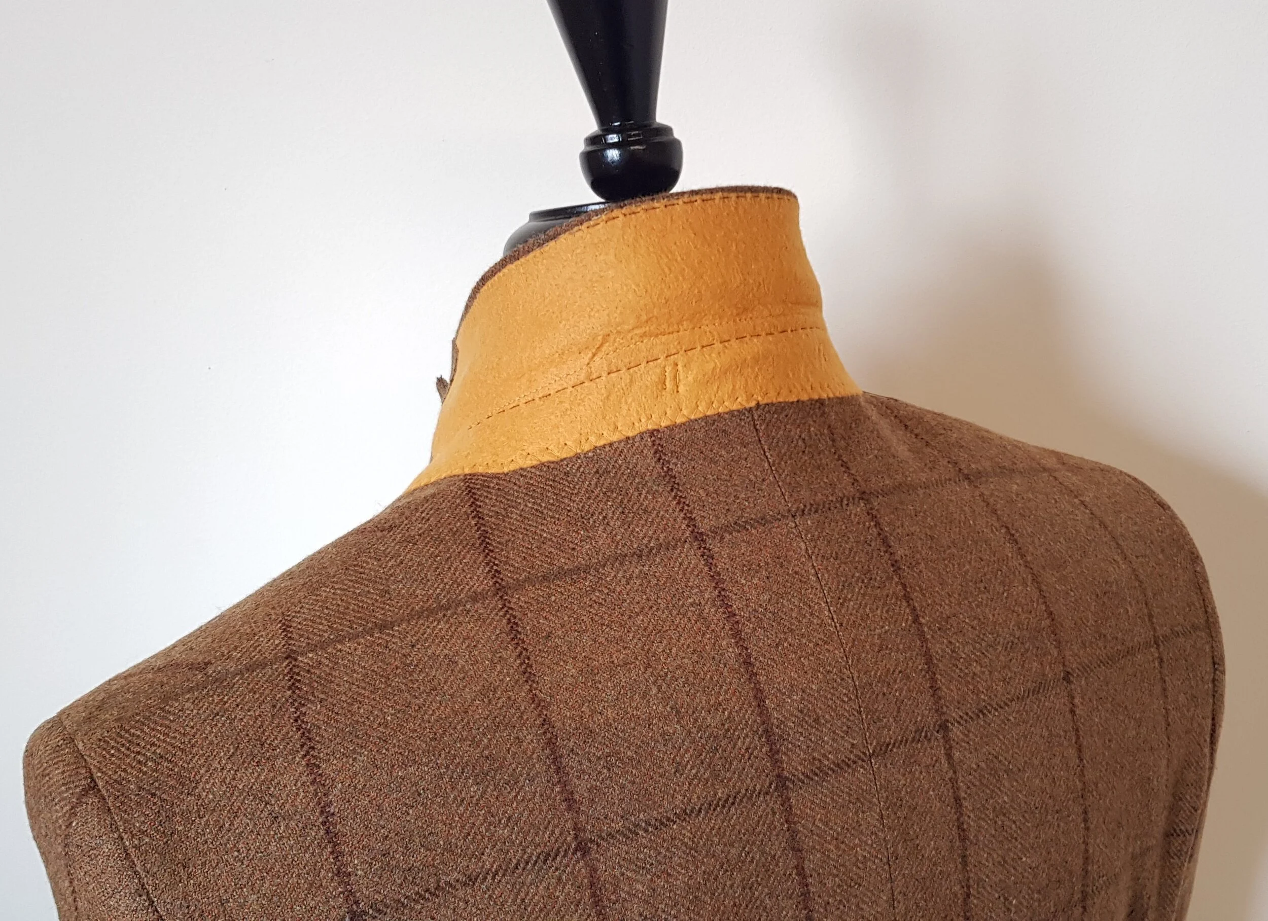 Brown Check Tweed Jacket in Porter & Harding Glenroyal — TWEED ADDICT