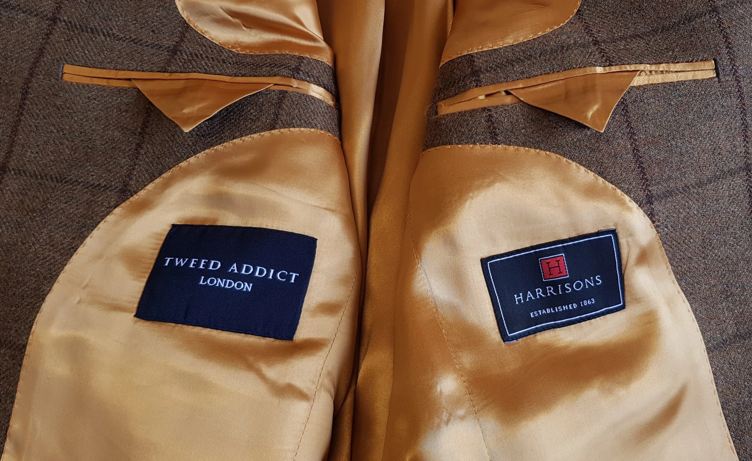 Brown Check Tweed Jacket in Porter & Harding Glenroyal — TWEED ADDICT