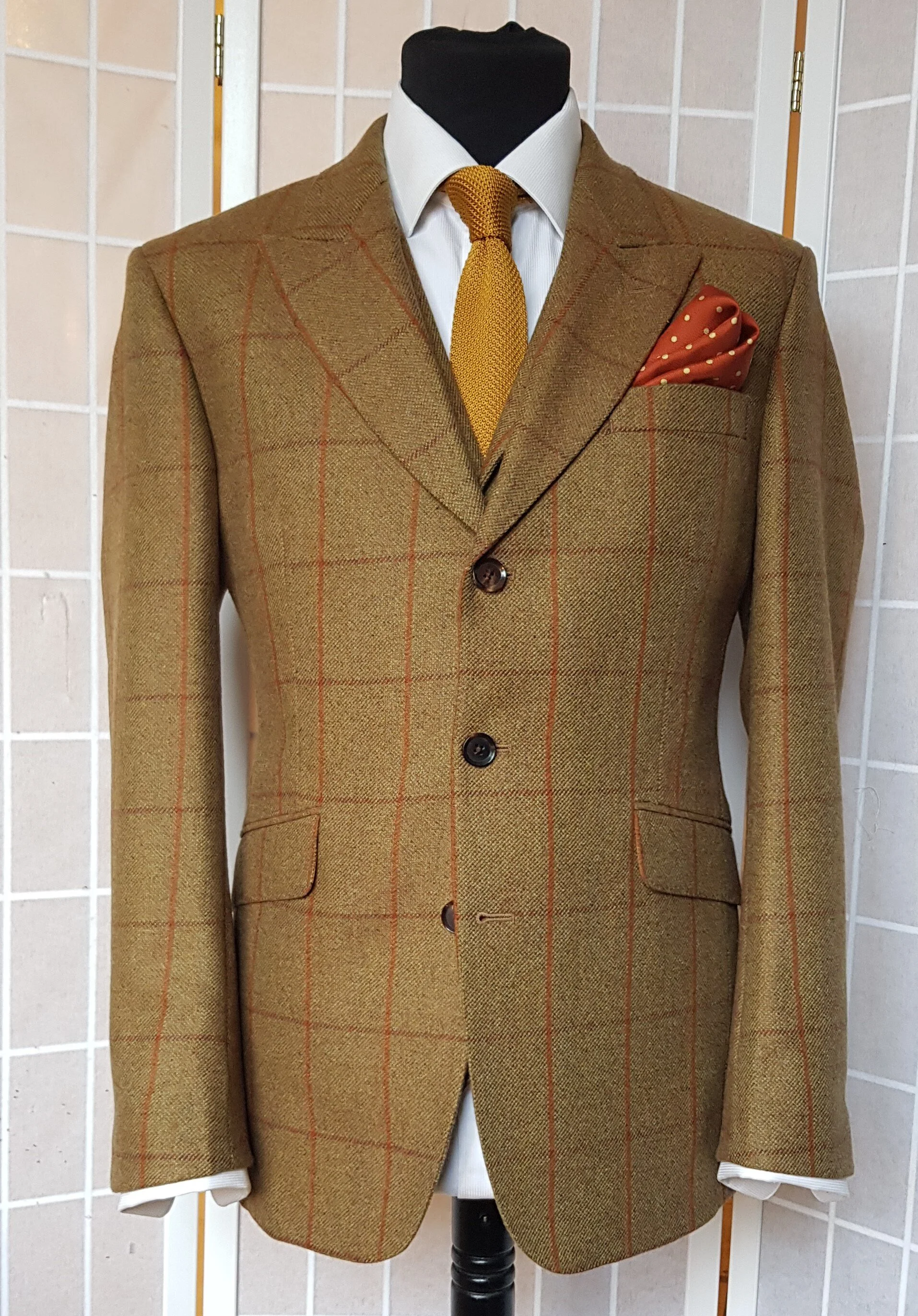 3 Piece Suit in Porter and Harding Glenroyal 44642 — TWEED ADDICT
