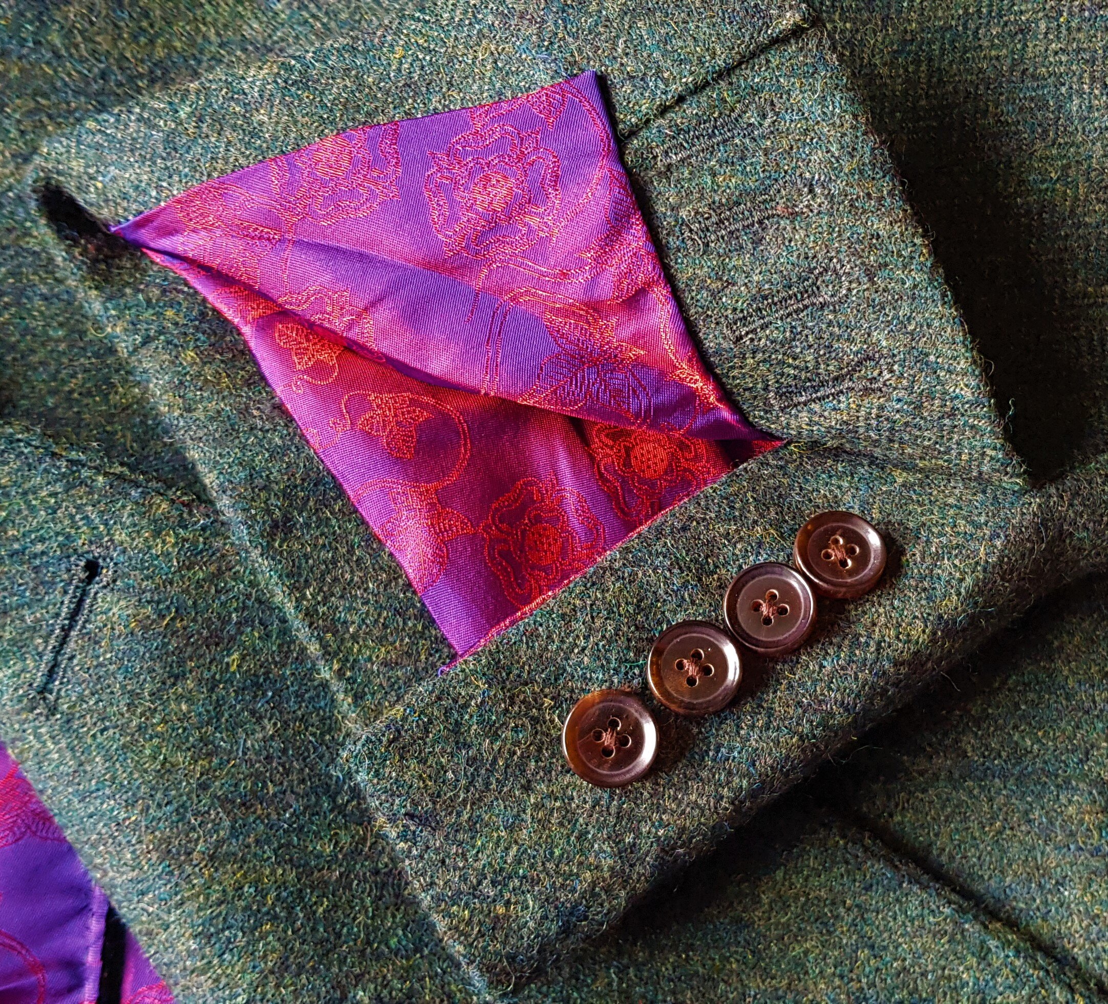 3 Piece Suit in Yorkshire Cheviot Tweed — TWEED ADDICT