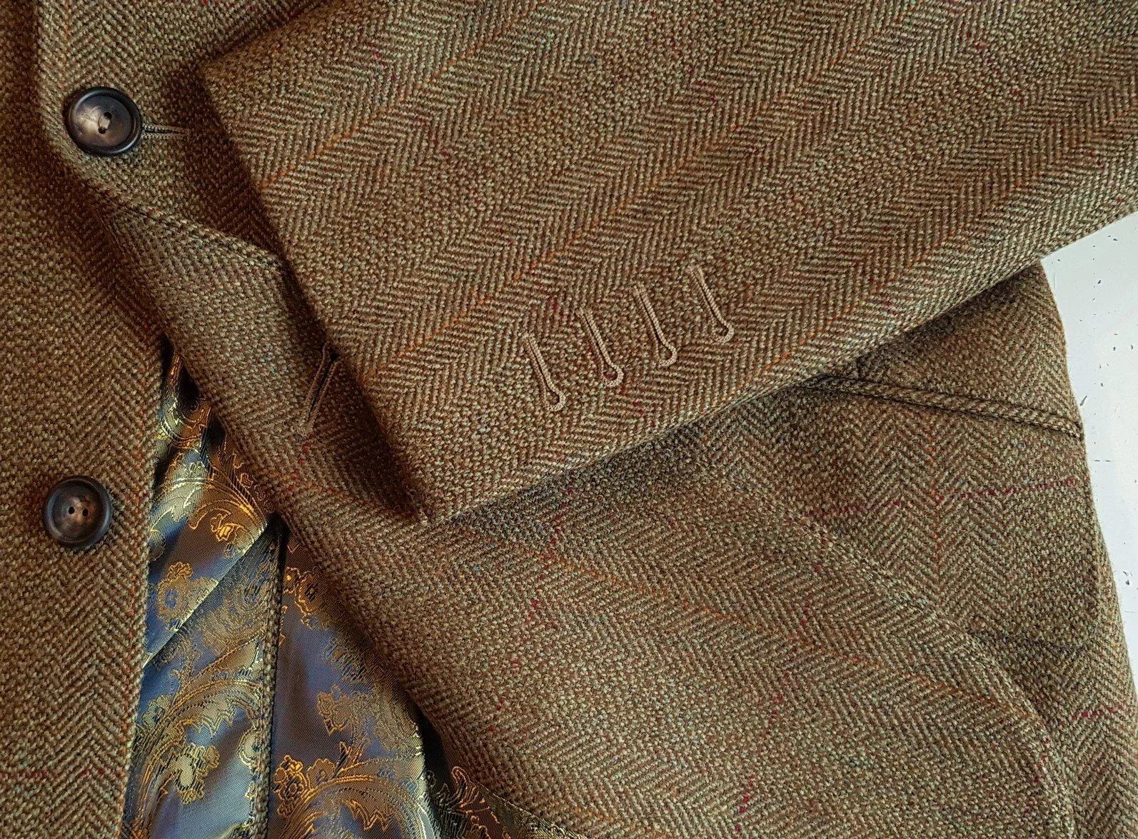 Three Piece Suit in Lovat Mill Teviot Tweed — TWEED ADDICT